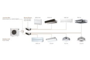 Split System Air Con Outdoor Unit | Mitsubishi Electric