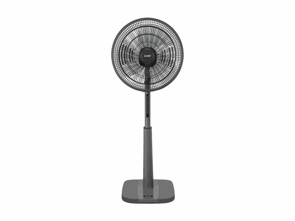 LV16AS-RC-P Slim Pedestal Fan with Remote | Mitsubishi Electric